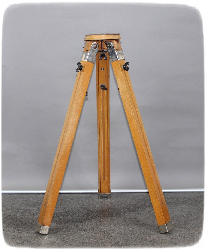 Soviet Wooden Tripod Sliding Tripod Telescopic for Camera - Etsy
