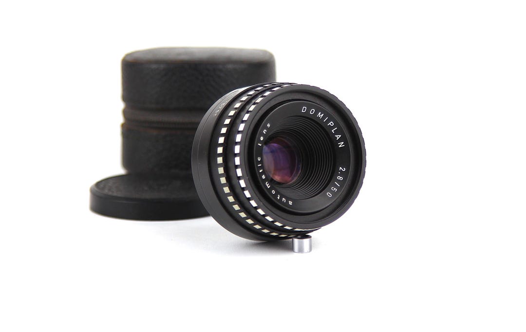 Lens Domiplan-automatic F2,8/50 Mm Lens Meyer-optik Gorlitz Mount M42 ...