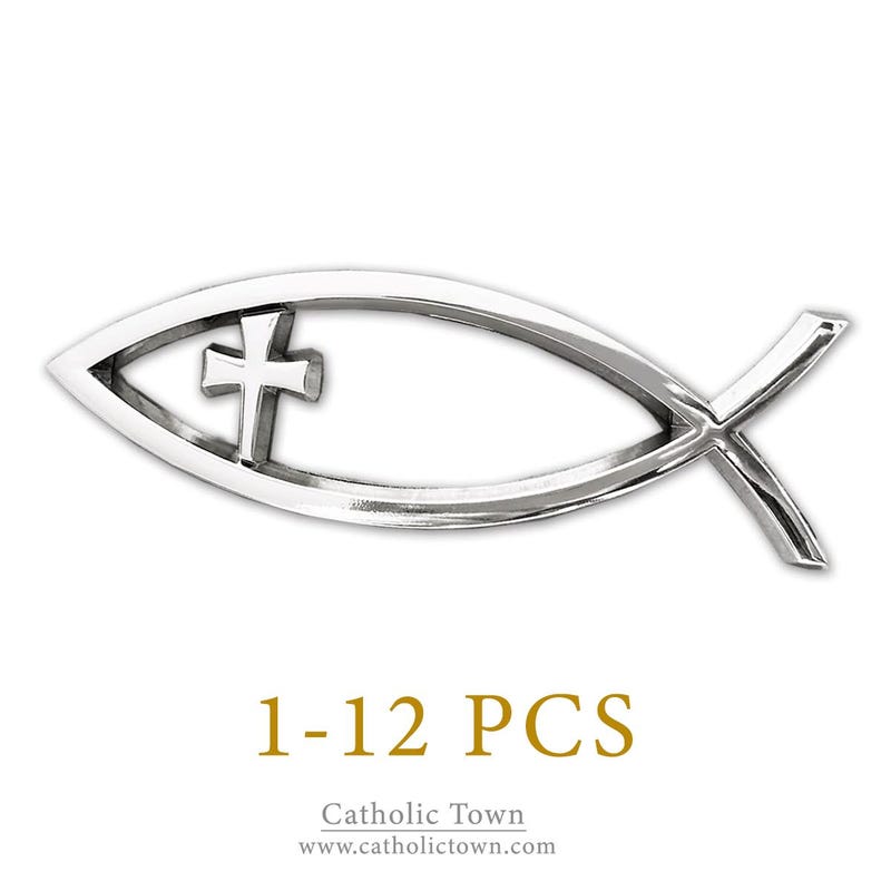 Jesus Fish Decal - Etsy