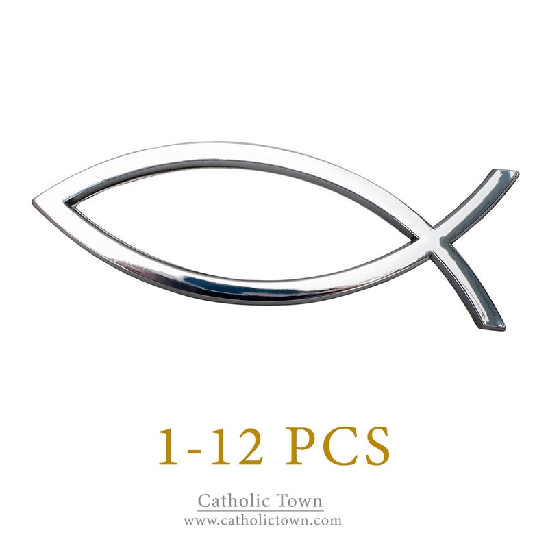 Jesus Fish Decal - Etsy
