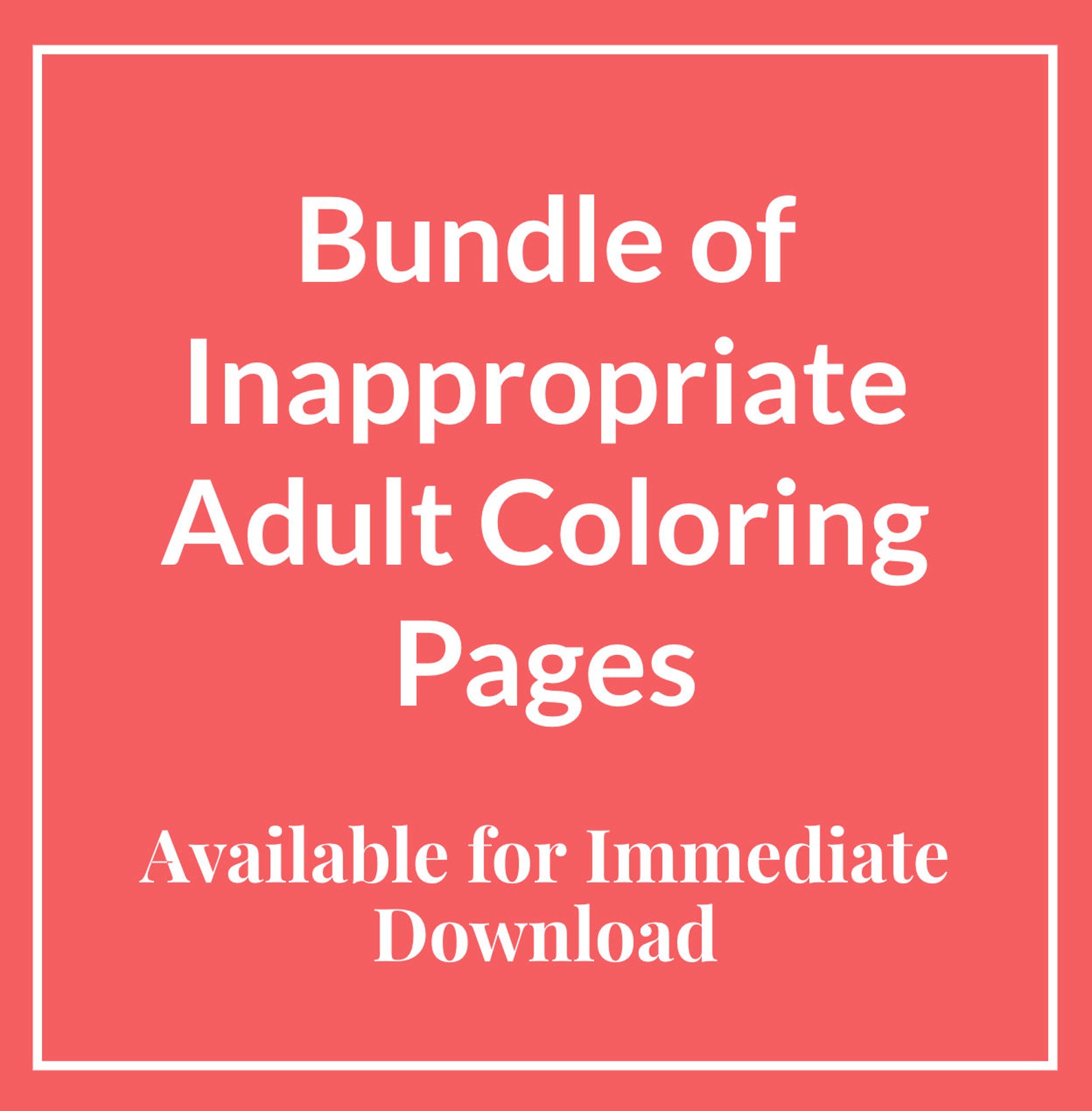 12 Inappropriate Adult Coloring Pages Ready to Download - Etsy