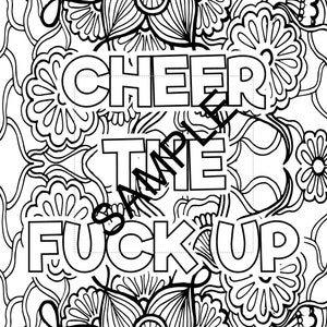 12 Inappropriate Adult Coloring Pages Ready to Download - Etsy