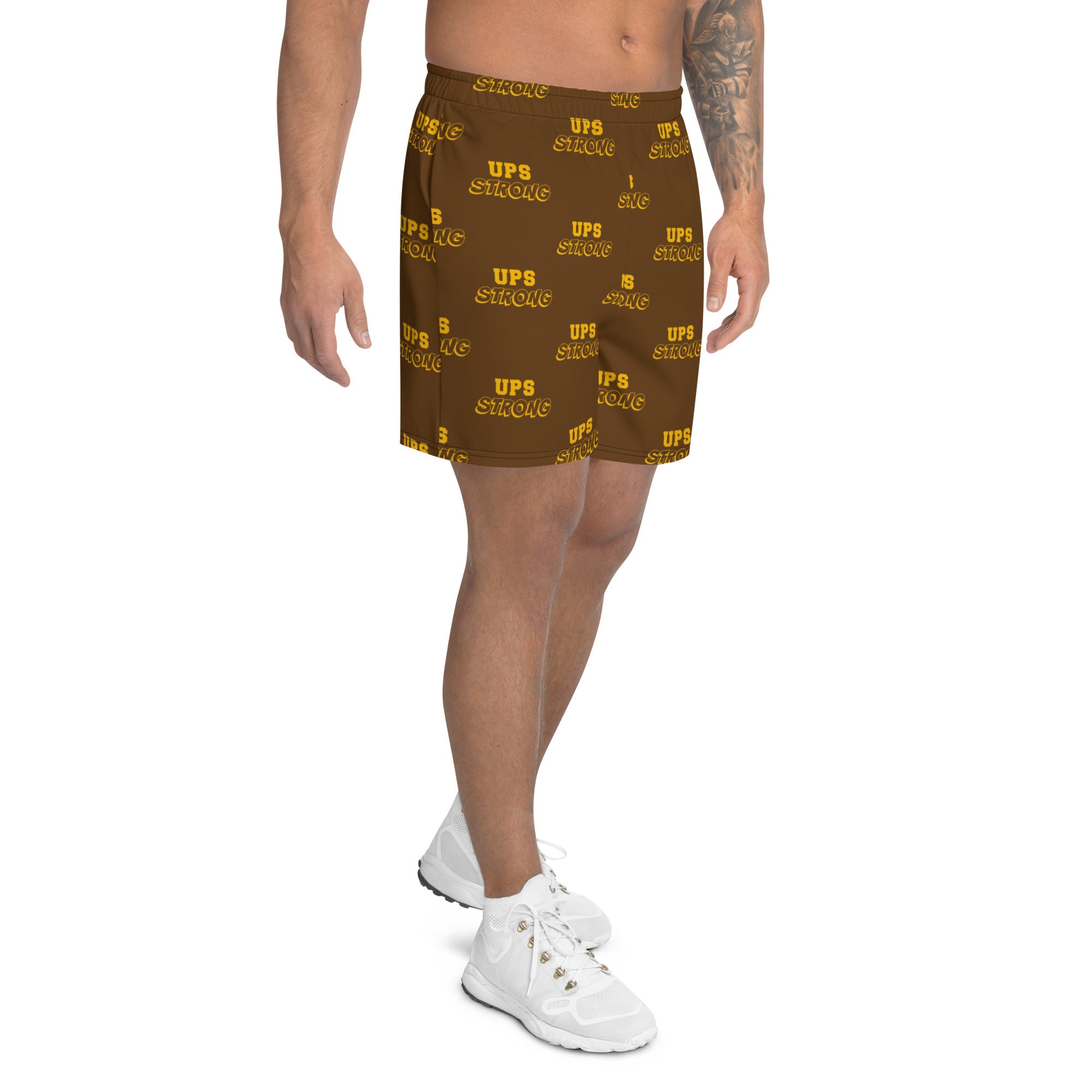 Men's UPS Shorts Men's Recycled Athletic Shorts UPS Gift Shorts for UPS ...