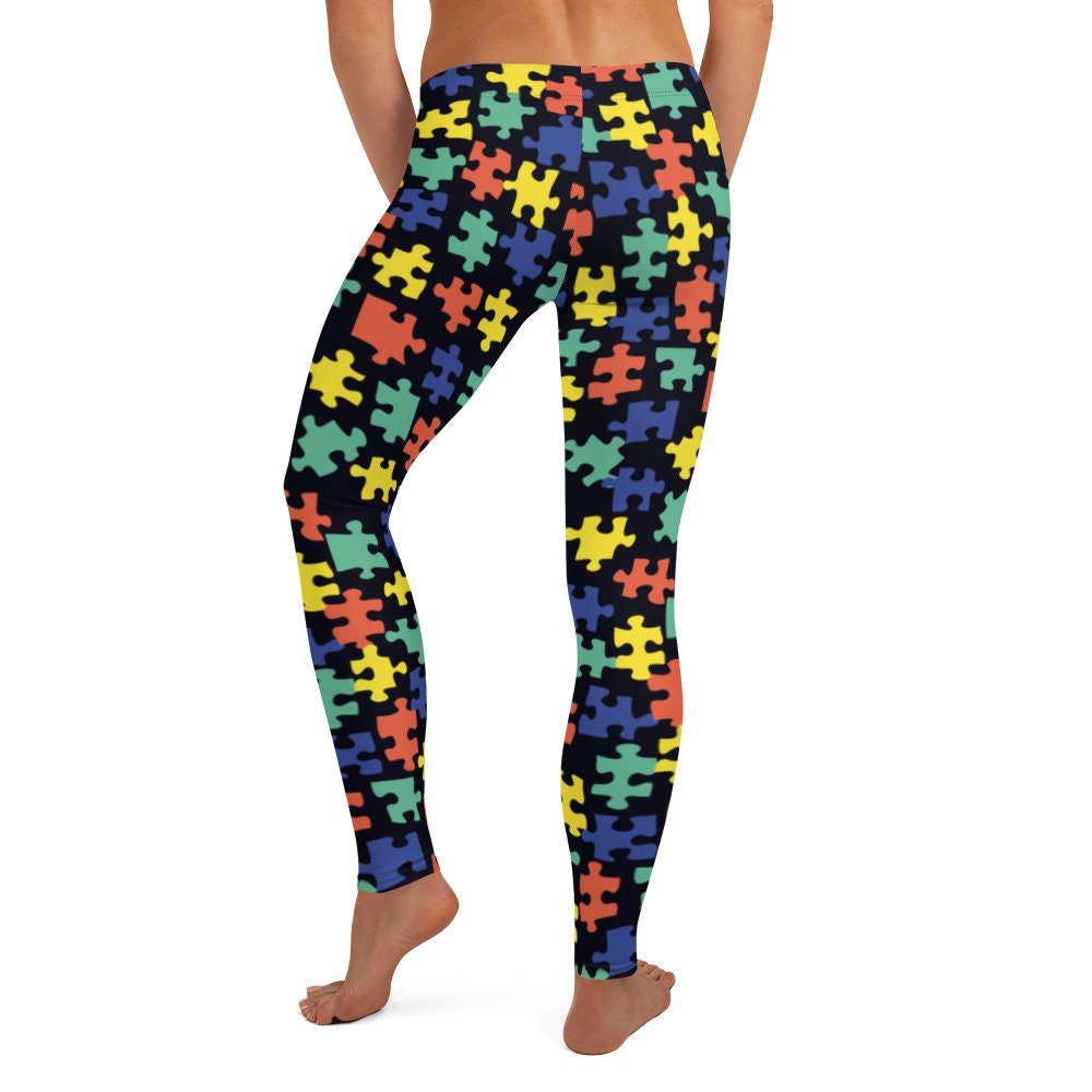 Autism Acceptance Leggings Autism Awareness Leggings Autism Mom ...