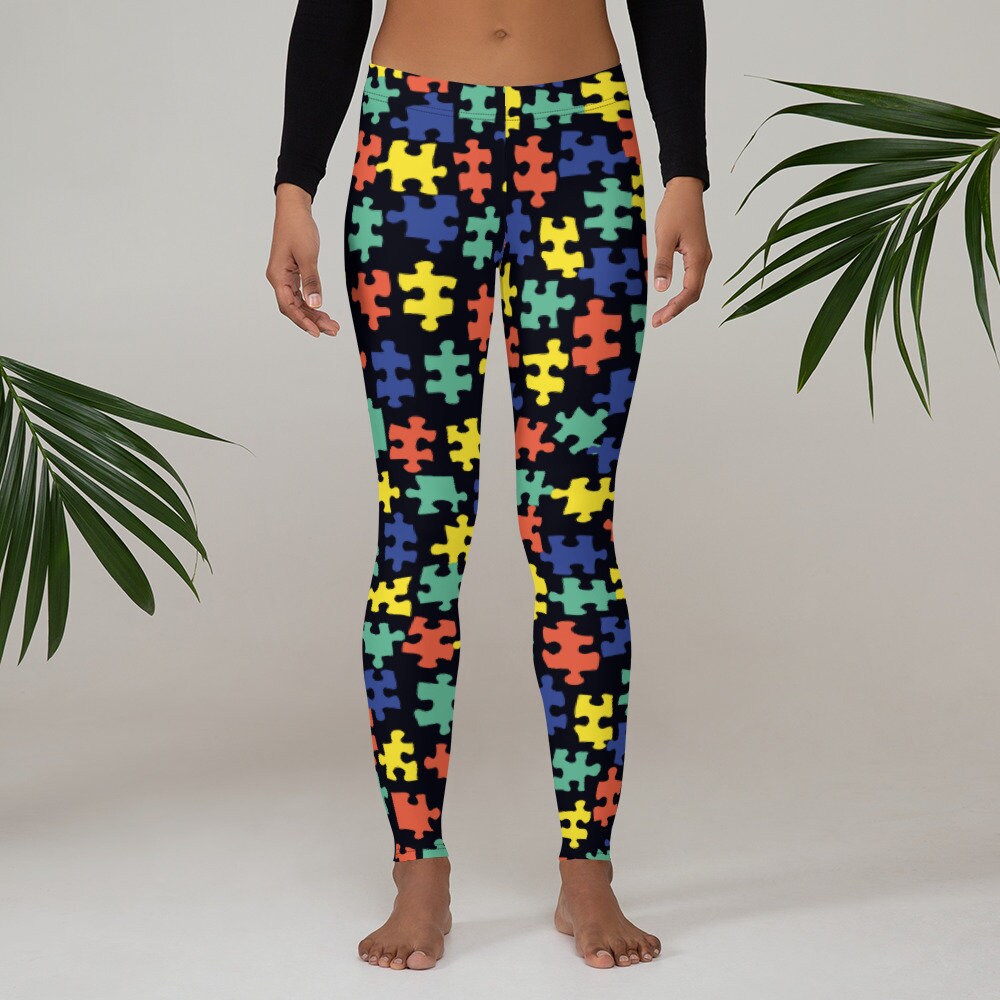 Autism Acceptance Leggings Autism Awareness Leggings Autism Mom ...