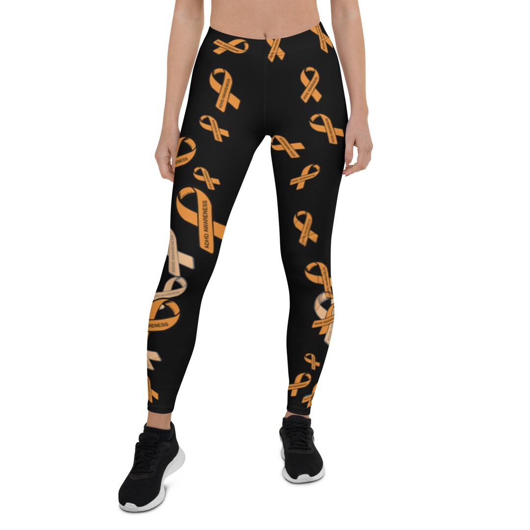 ADHD Awareness Leggings Adhd Awareness Shirt Attention Deficit ...