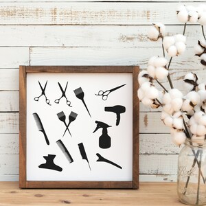 Hair Dresser SVG, Hair Tools SVG, Hair Dresser Svg, Hair Stylist Svg ...