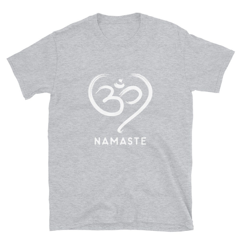 Aum Symbol Heart Namaste Om Unisex T-shirt - Etsy