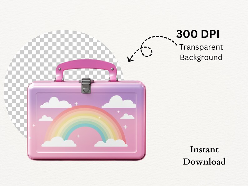 Watercolor School Lunch Box Clipart Set, Bagged Cafeteria Table ...