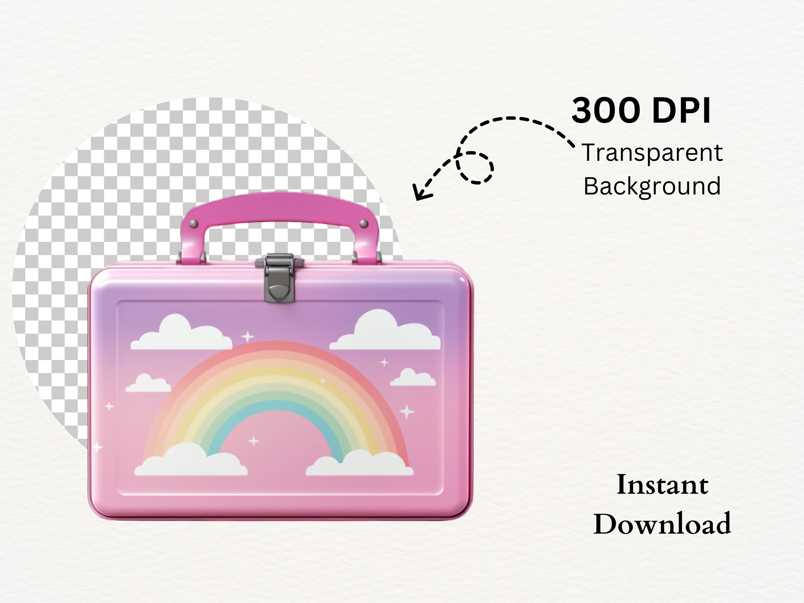 Watercolor School Lunch Box Clipart Set, Bagged Cafeteria Table ...