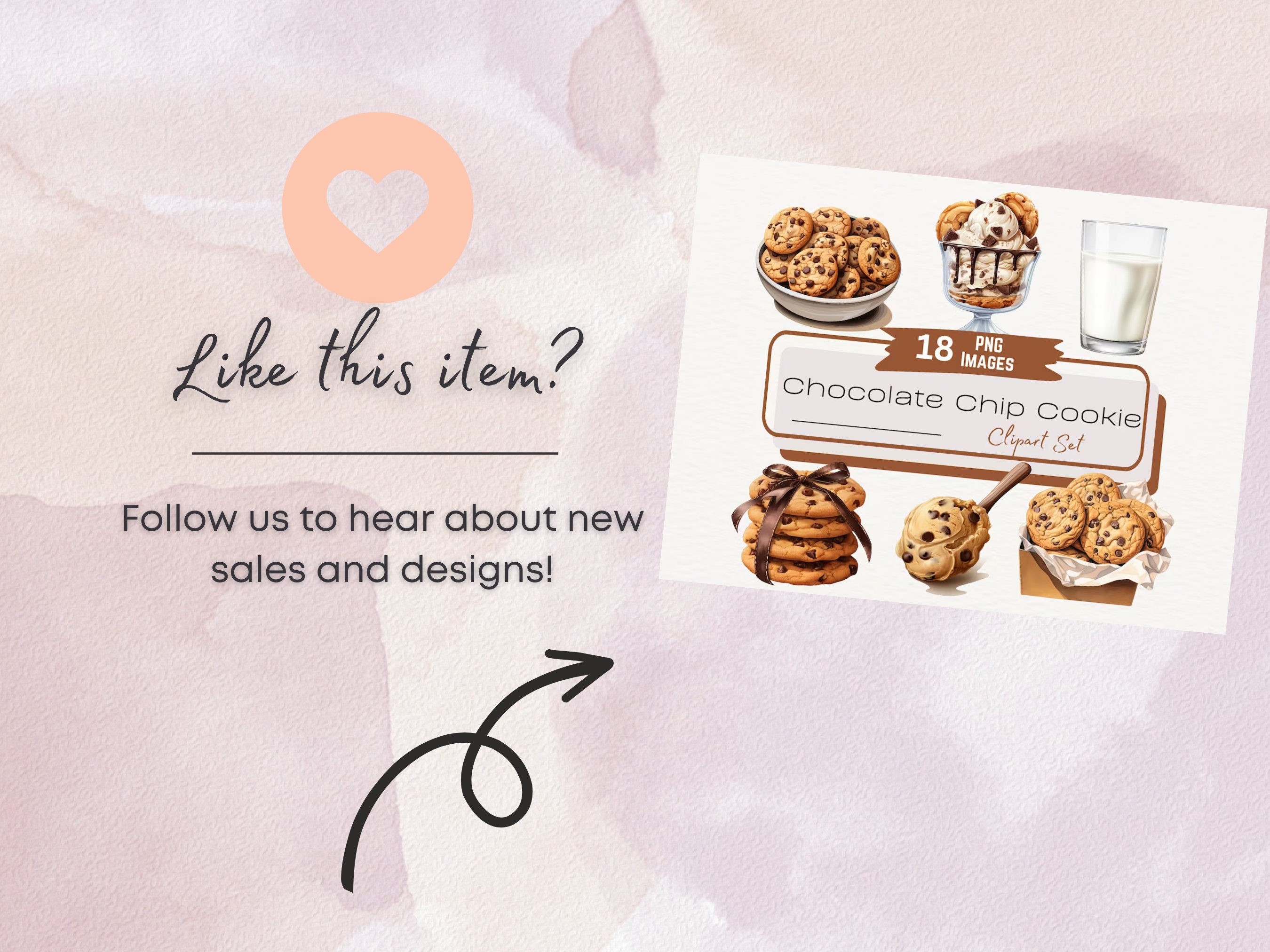 Watercolor S'more Clipart Bundle, Cute Camping Smores Digital Dessert ...