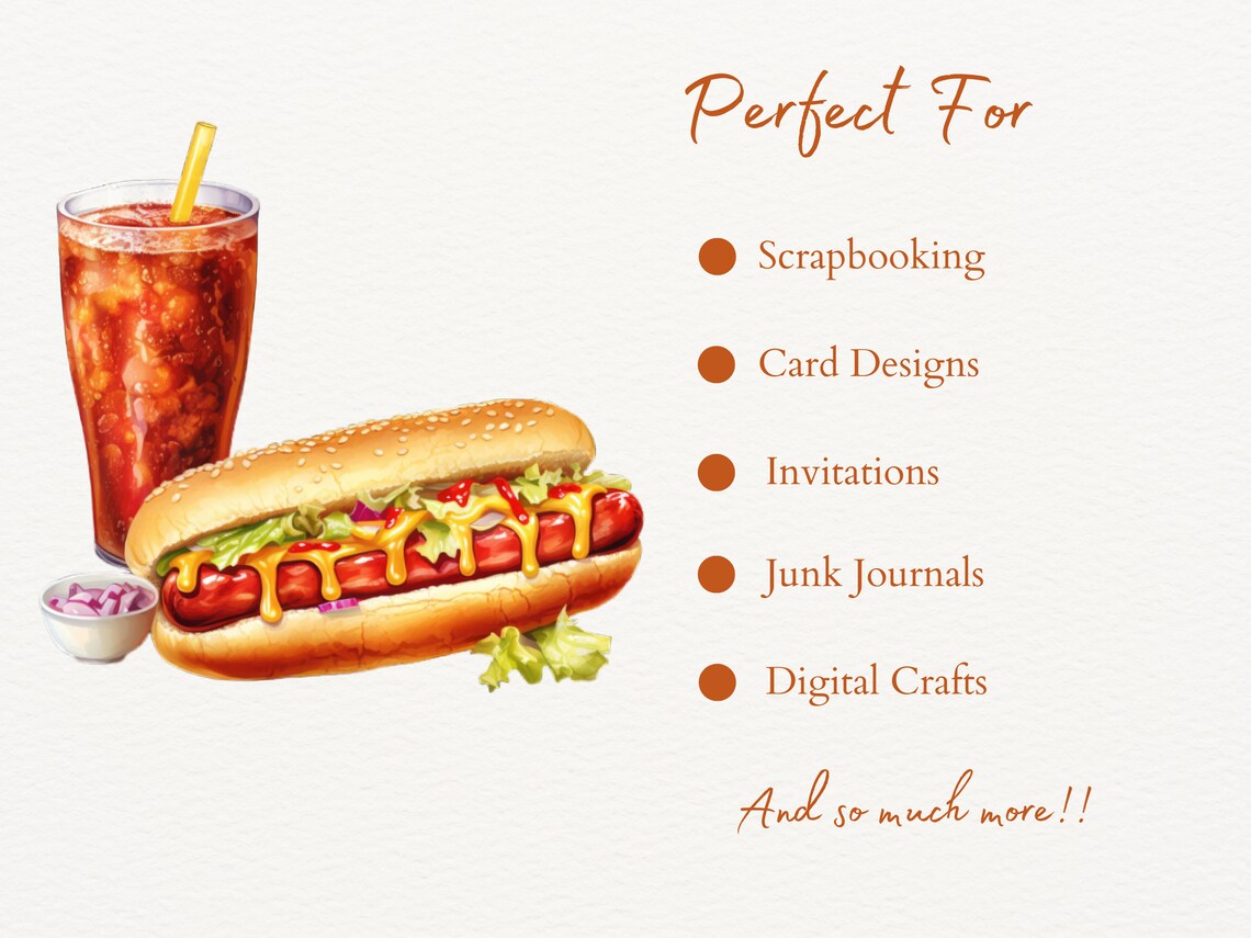 Watercolor Hotdog Clipart, Fast Food Hotdog Stand Illustration PNG ...