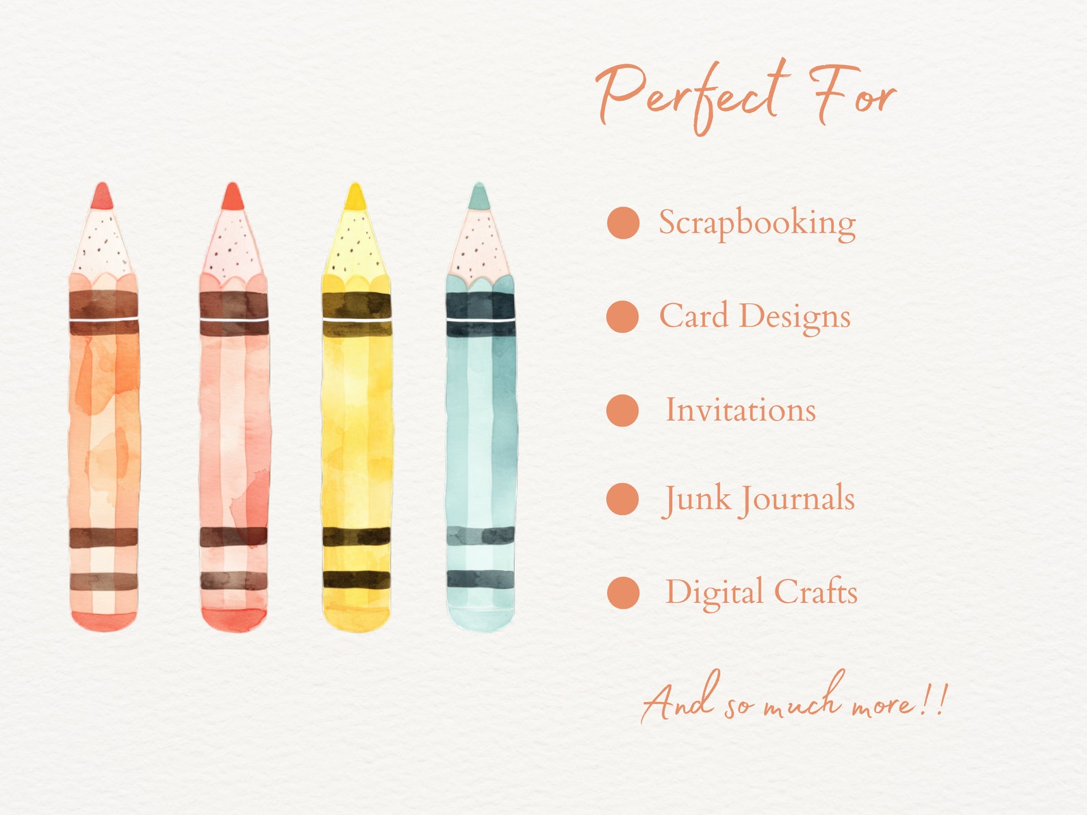 Cute Classroom Watercolor Clipart Bundle, Back to School Digital ...