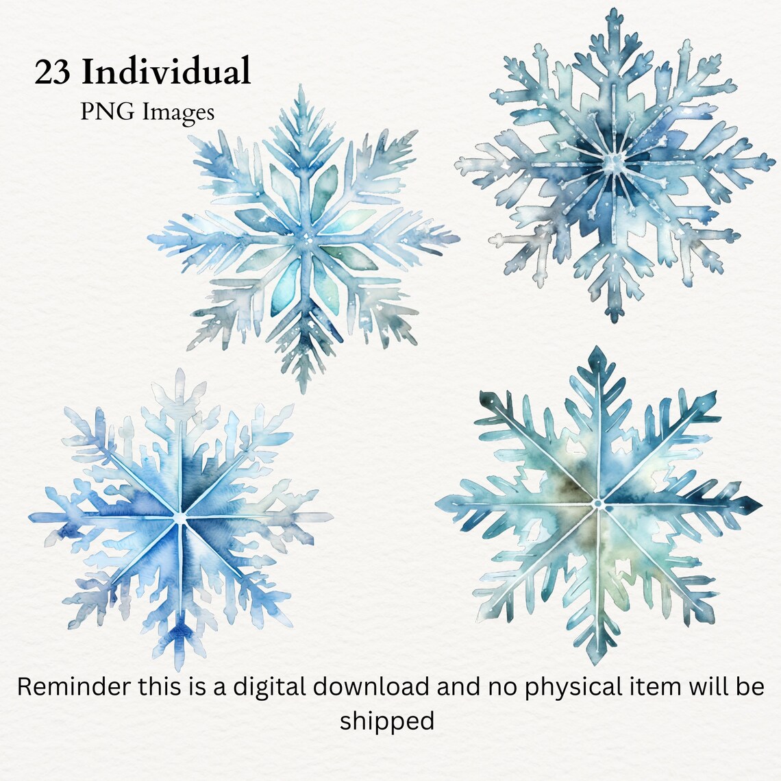23 Winter Snowflake Clipart, Commercial Use, Snowflake Clipart PNG ...