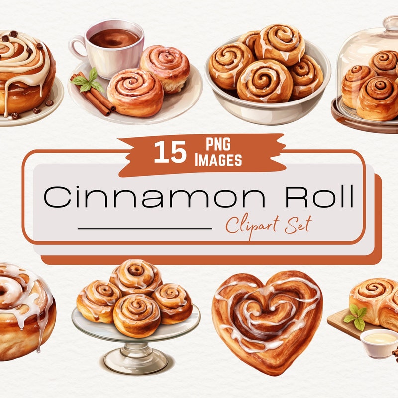 Cinnamon Roll Svg - Etsy