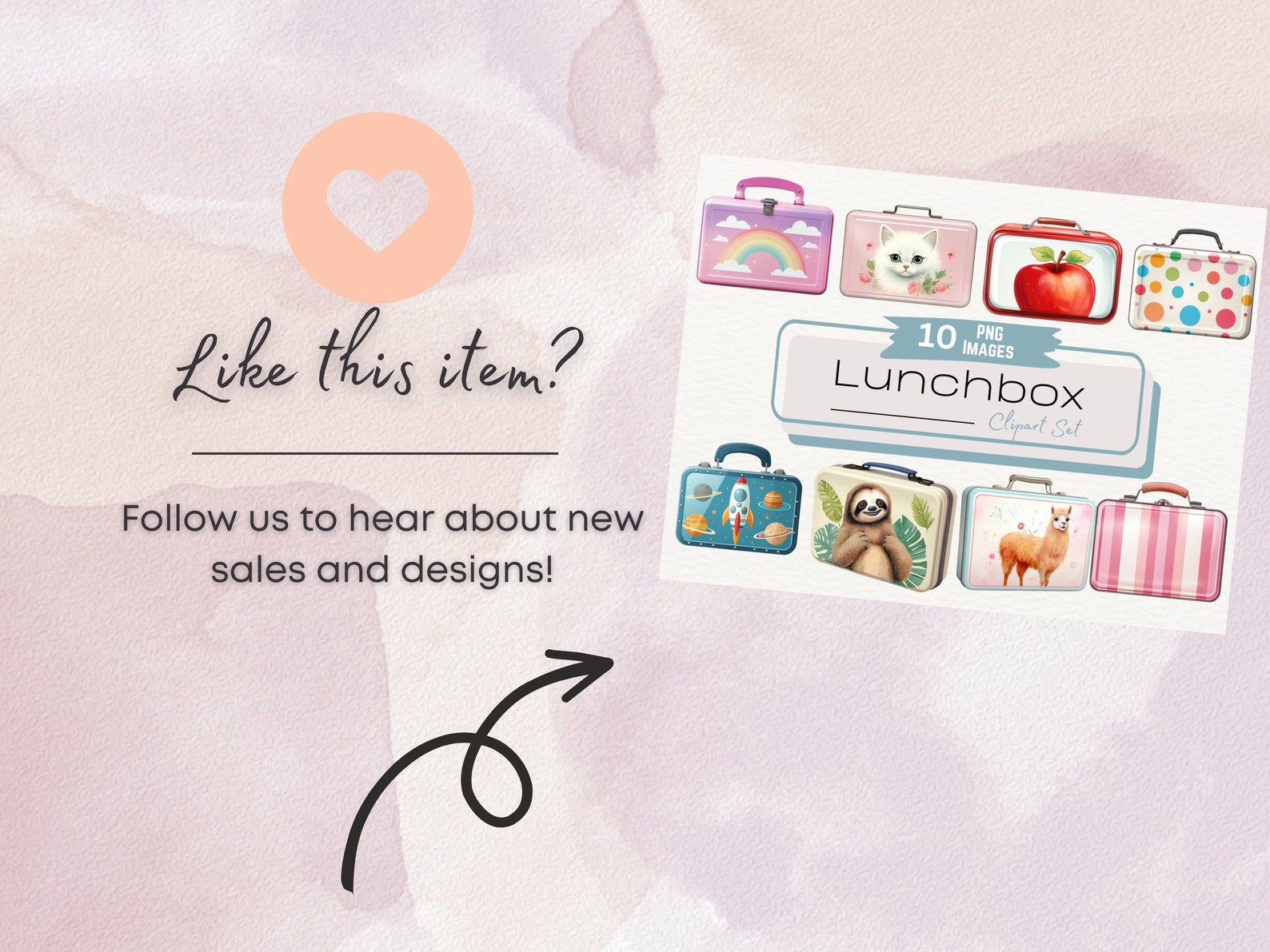 Cute Classroom Watercolor Clipart Bundle, Back to School Digital ...