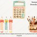 Cute Classroom Watercolor Clipart Bundle, Back to School Digital ...