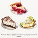 Dessert Pie Watercolor Clipart PNG Bundle, Food Clipart Bundle, Baking ...