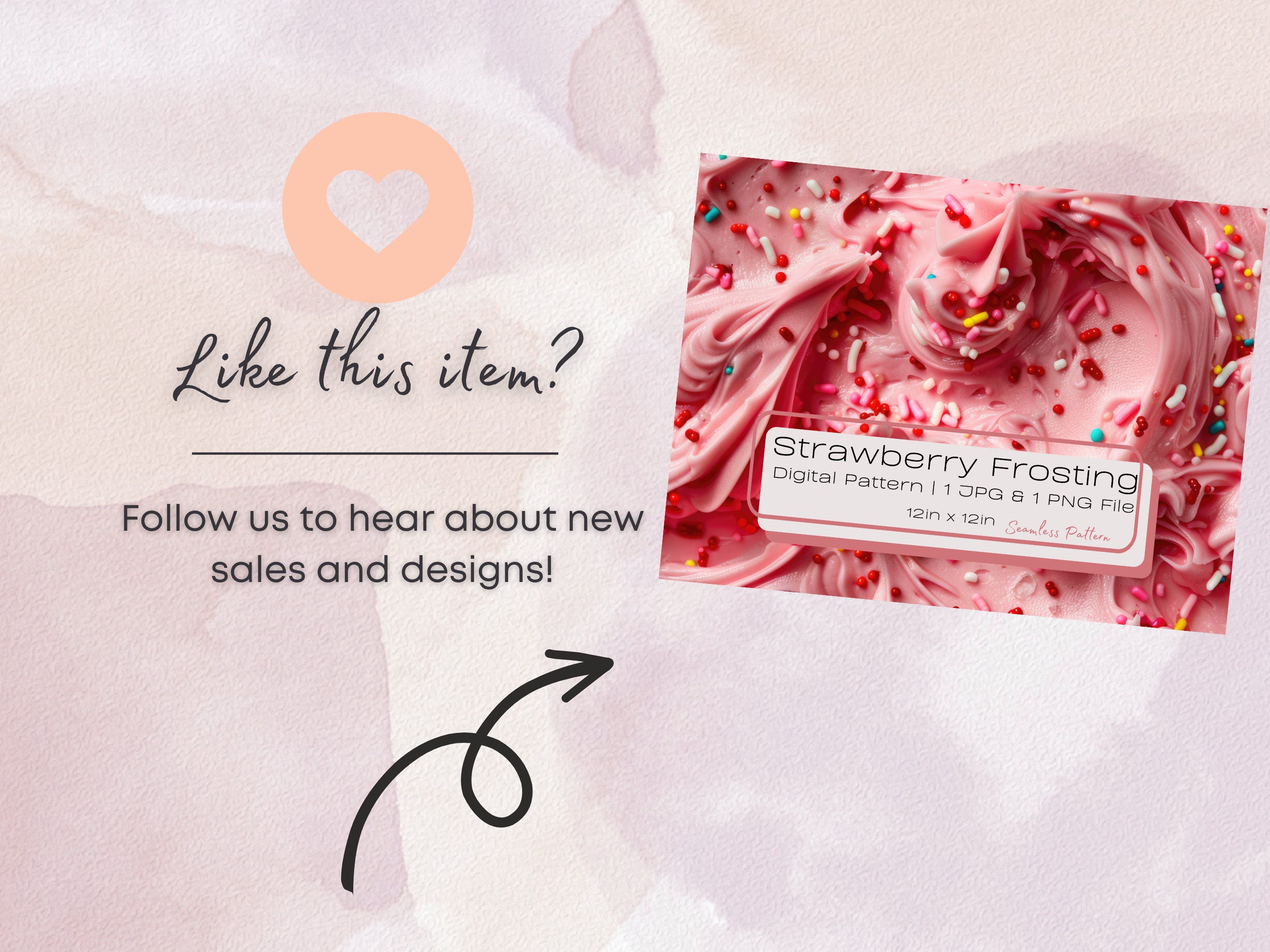 3D Vanilla Frosting Seamless Digital Pattern, White Bakery Dessert Cake ...