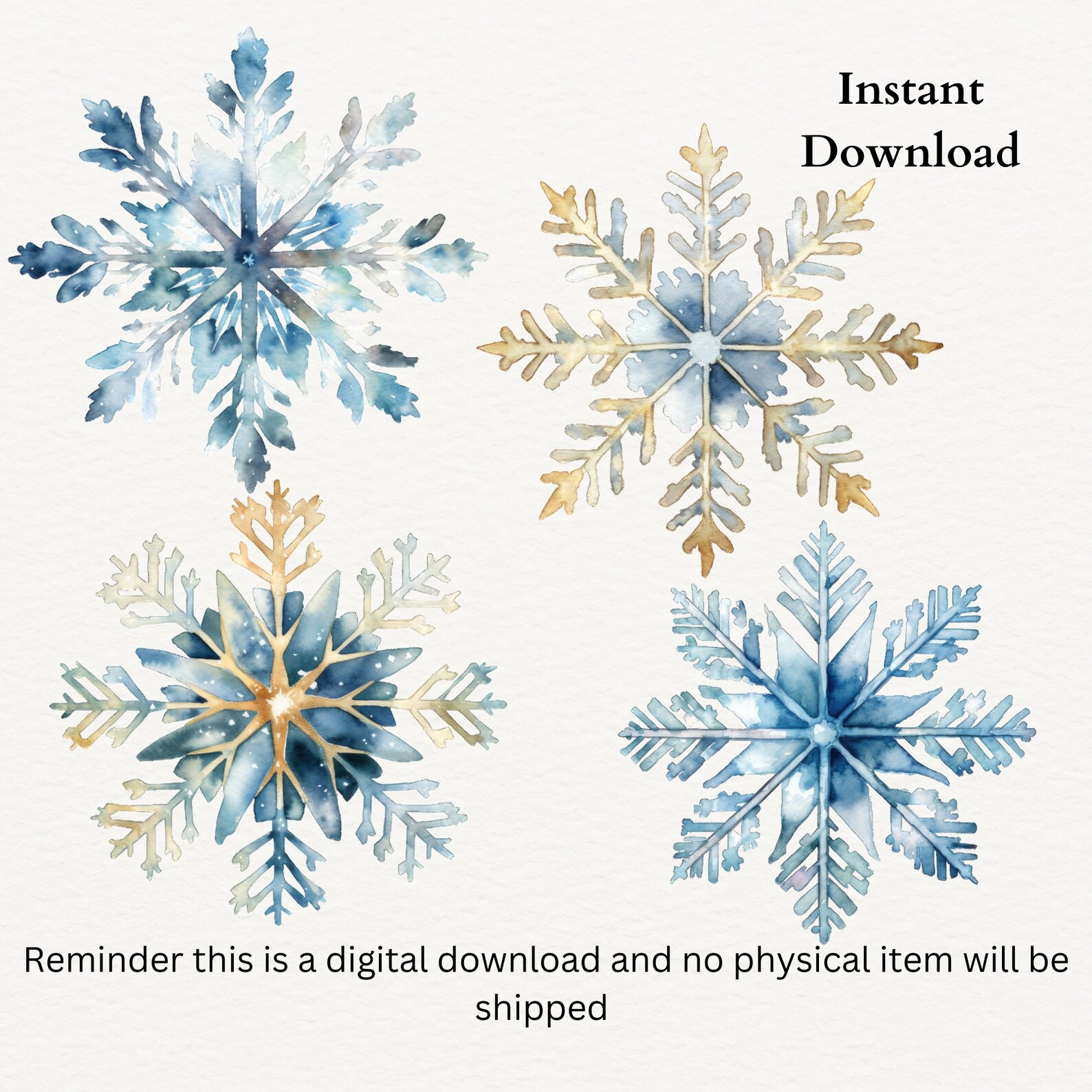 23 Winter Snowflake Clipart, Commercial Use, Snowflake Clipart PNG ...