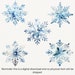 23 Winter Snowflake Clipart, Commercial Use, Snowflake Clipart PNG ...