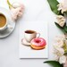 Donut Watercolor Clipart Bundle, Donut and Coffee Digital Food Art ...