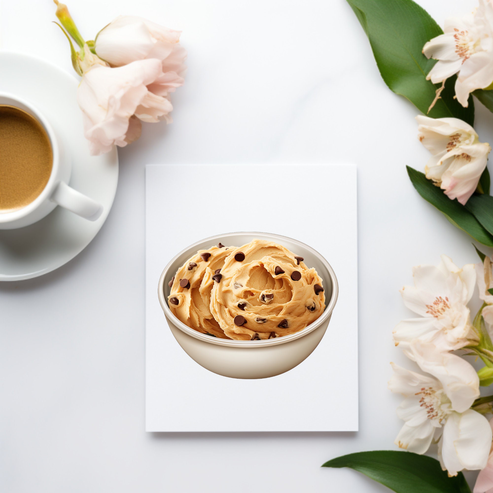 Chocolate Chip Cookie Watercolor Clipart, Dessert Illustration, Digital ...