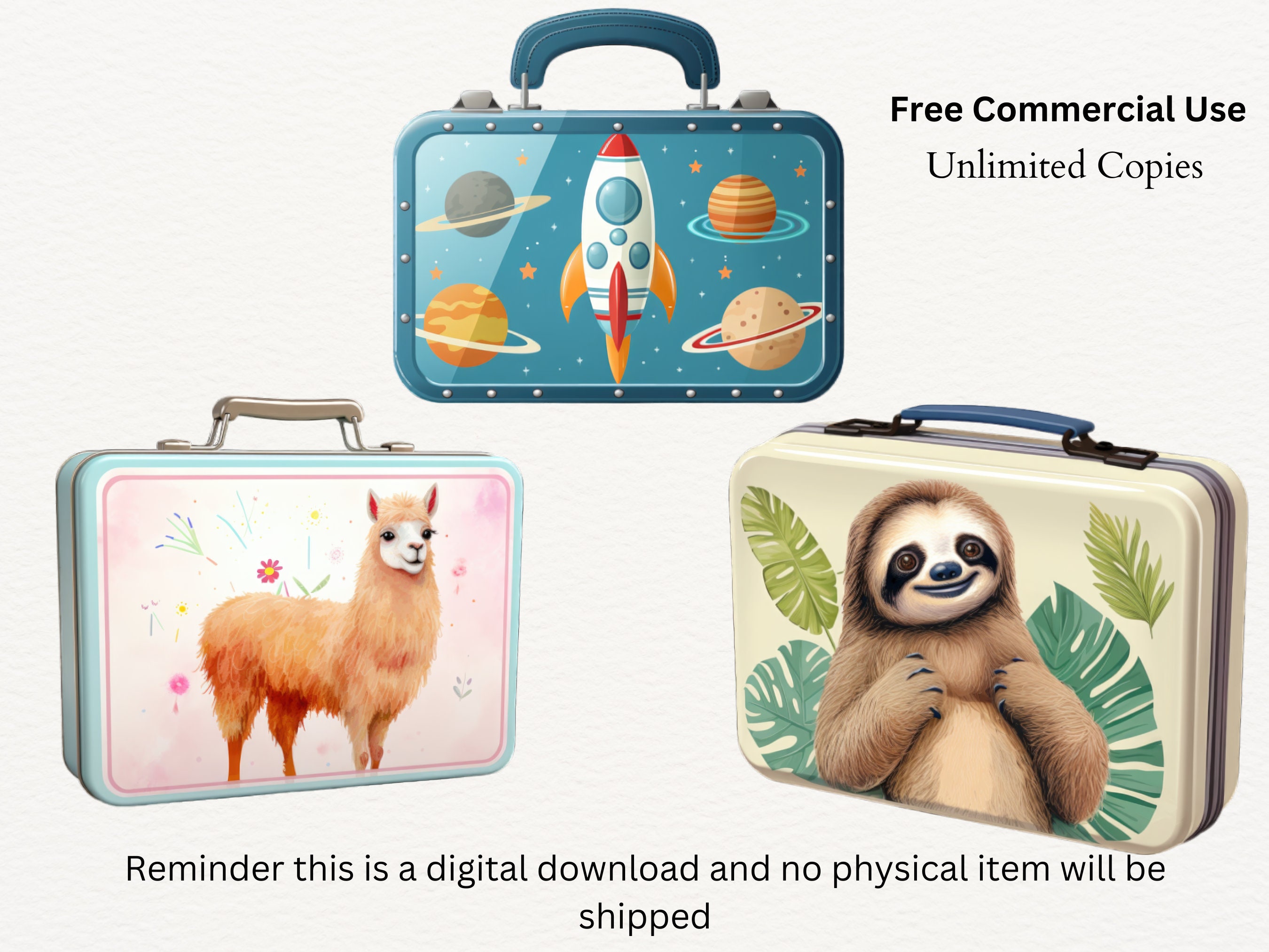 Watercolor School Lunch Box Clipart Set, Bagged Cafeteria Table ...