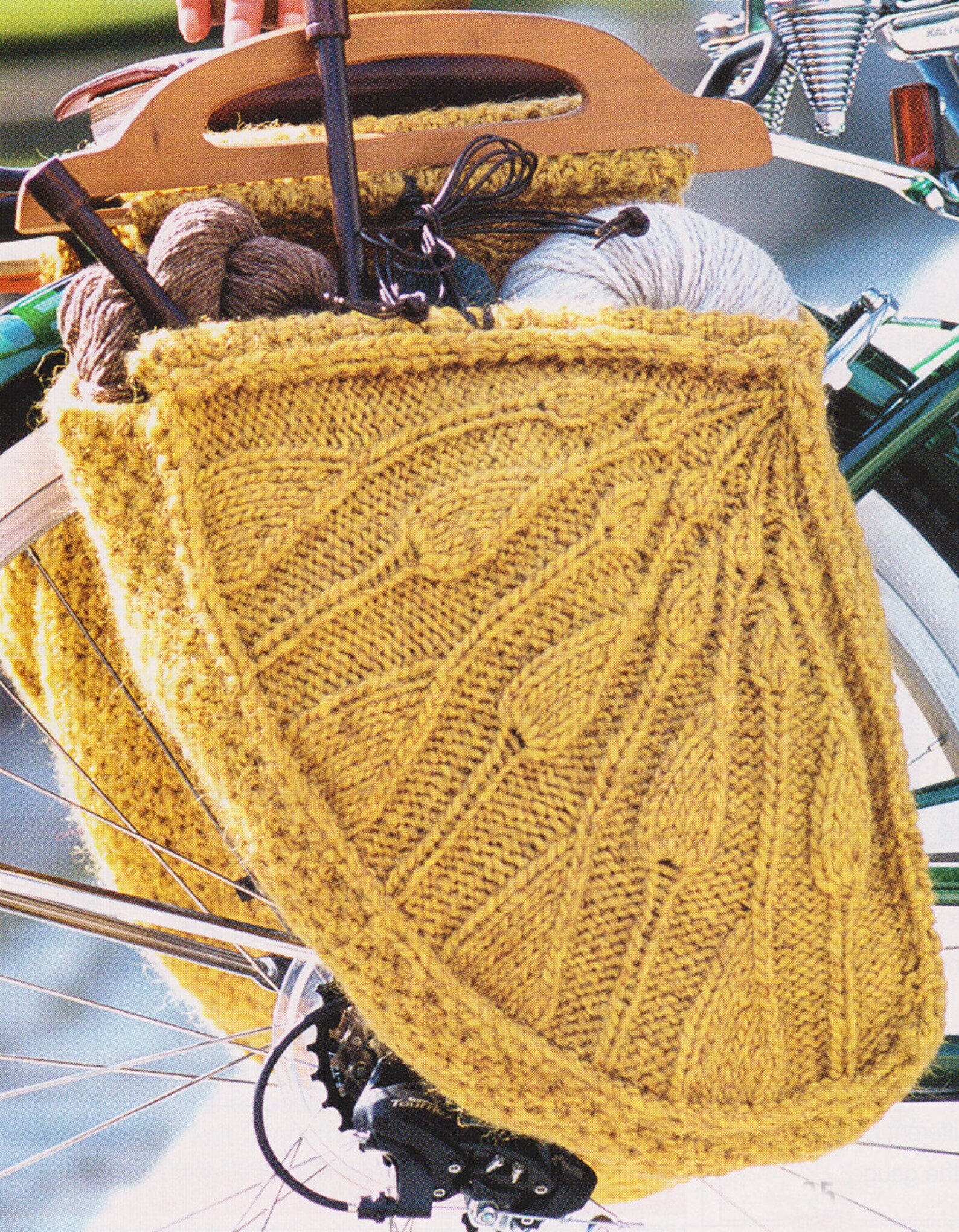 Knitting Pattern Womens Bag Ladies Panniers PDF Instant - Etsy