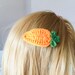 Carrot Knitting Hair Clips Hair Barrettes Hair Clip Pin Hair ...