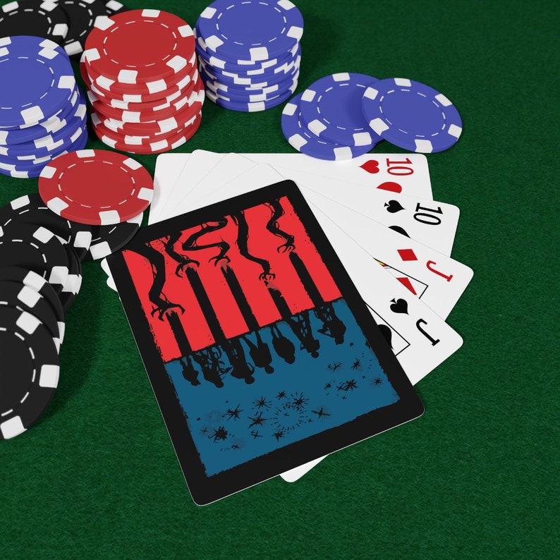 Stranger Things Playing Cards, Upside Down Hawkins Demogorgon Poker ...