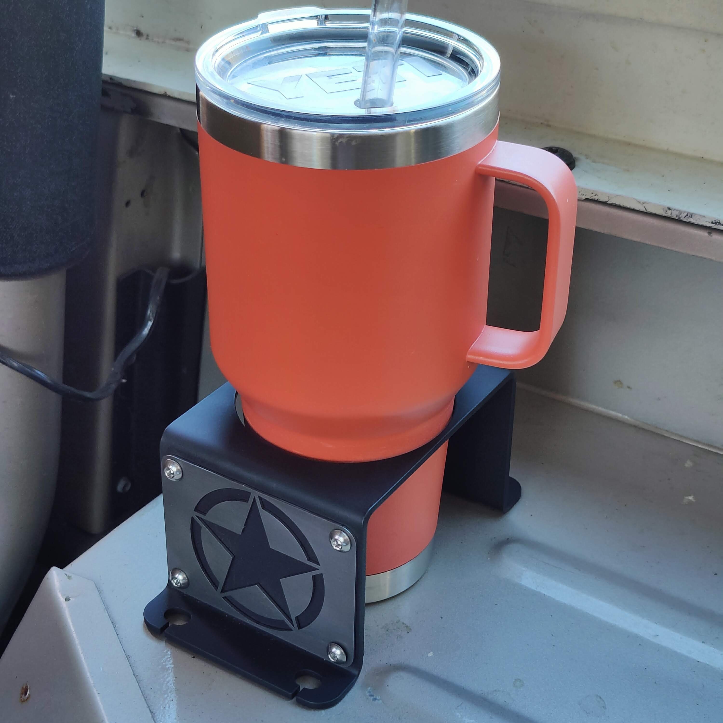 Army Star Rear Cup Holder for Jeep Wrangler YJ - Etsy