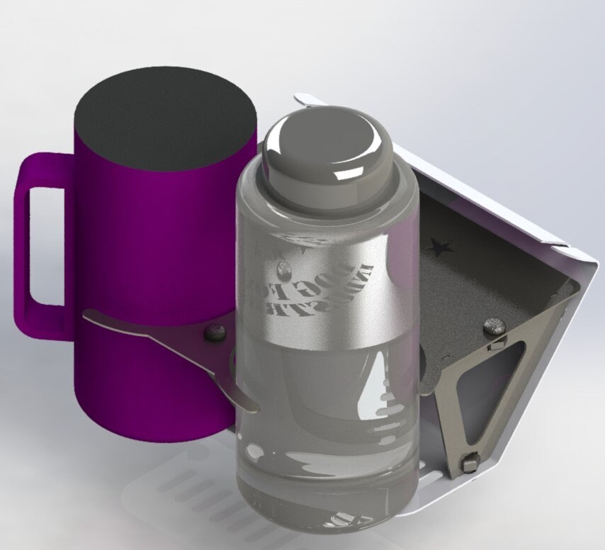 Double Cup Holder for Jeep Wrangler YJ - Etsy