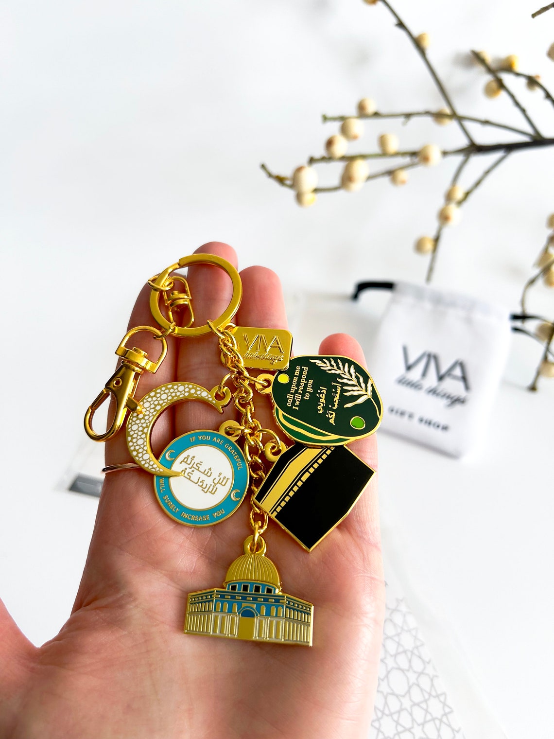 Muslim Keychain Islamic Keychain Muslim Gift Islamic Gift Ramadan Gift ...