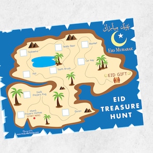 Eid Scavenger Hunt Activity Printable Activity Islamic Activity ...
