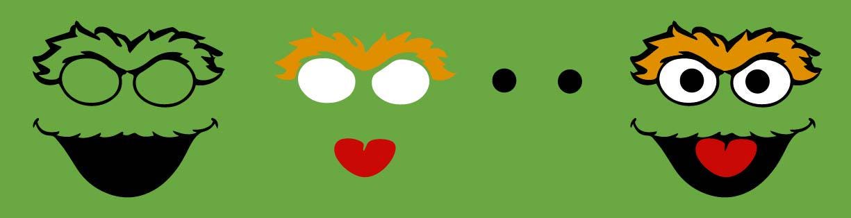 Puppet Show Character Face SVG Puppet Show Trash Puppet Show Garbage ...