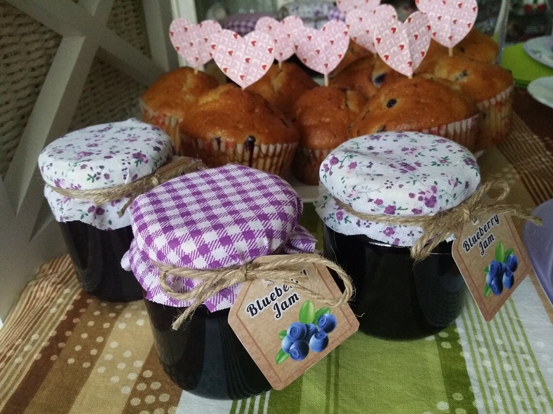 Printable Jam Tags - Printable Jam Labels for Your Homemade Jam - PDF ...