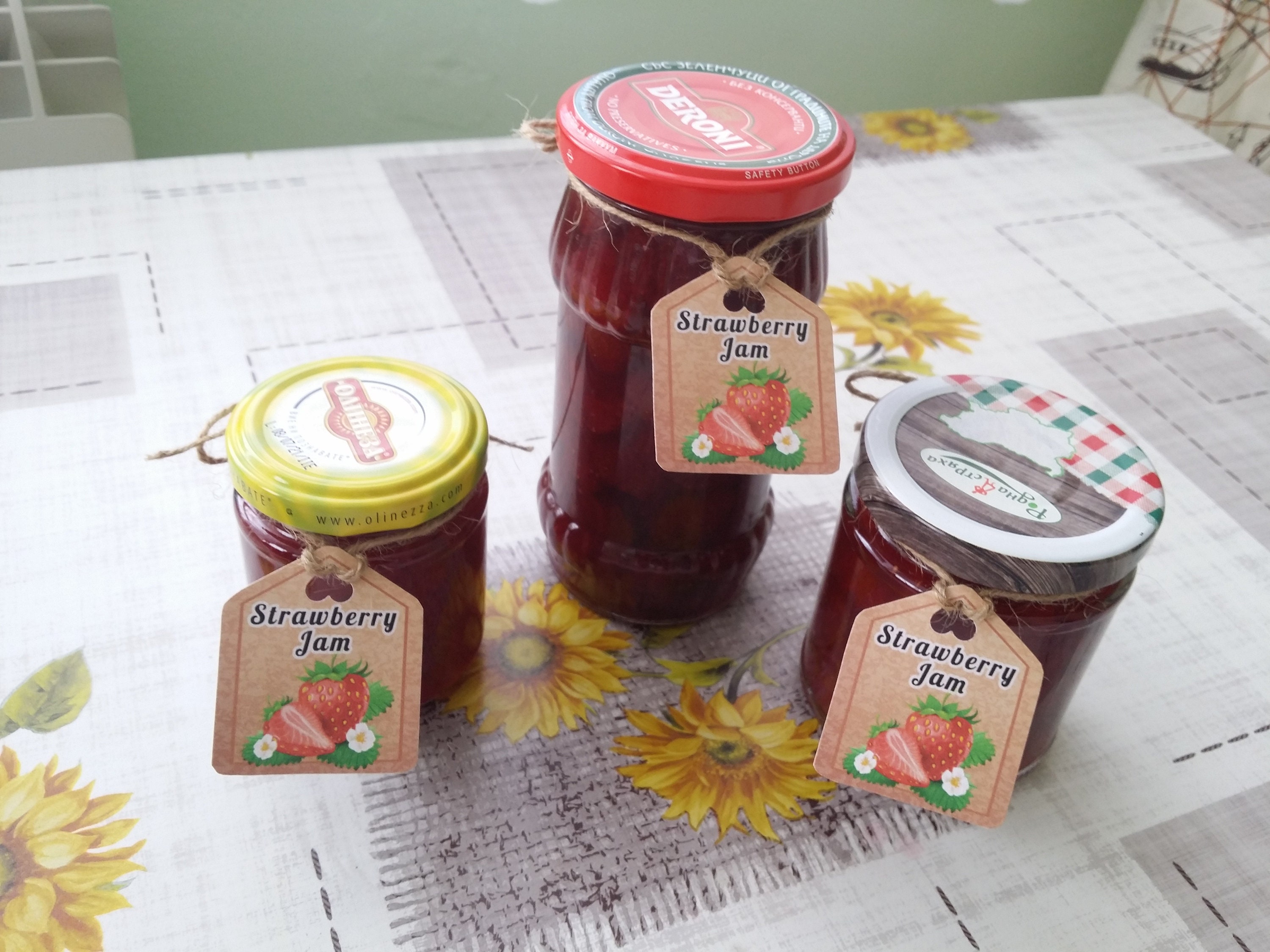Printable Jam Tags - Printable Jam Labels for Your Homemade Jam - PDF ...