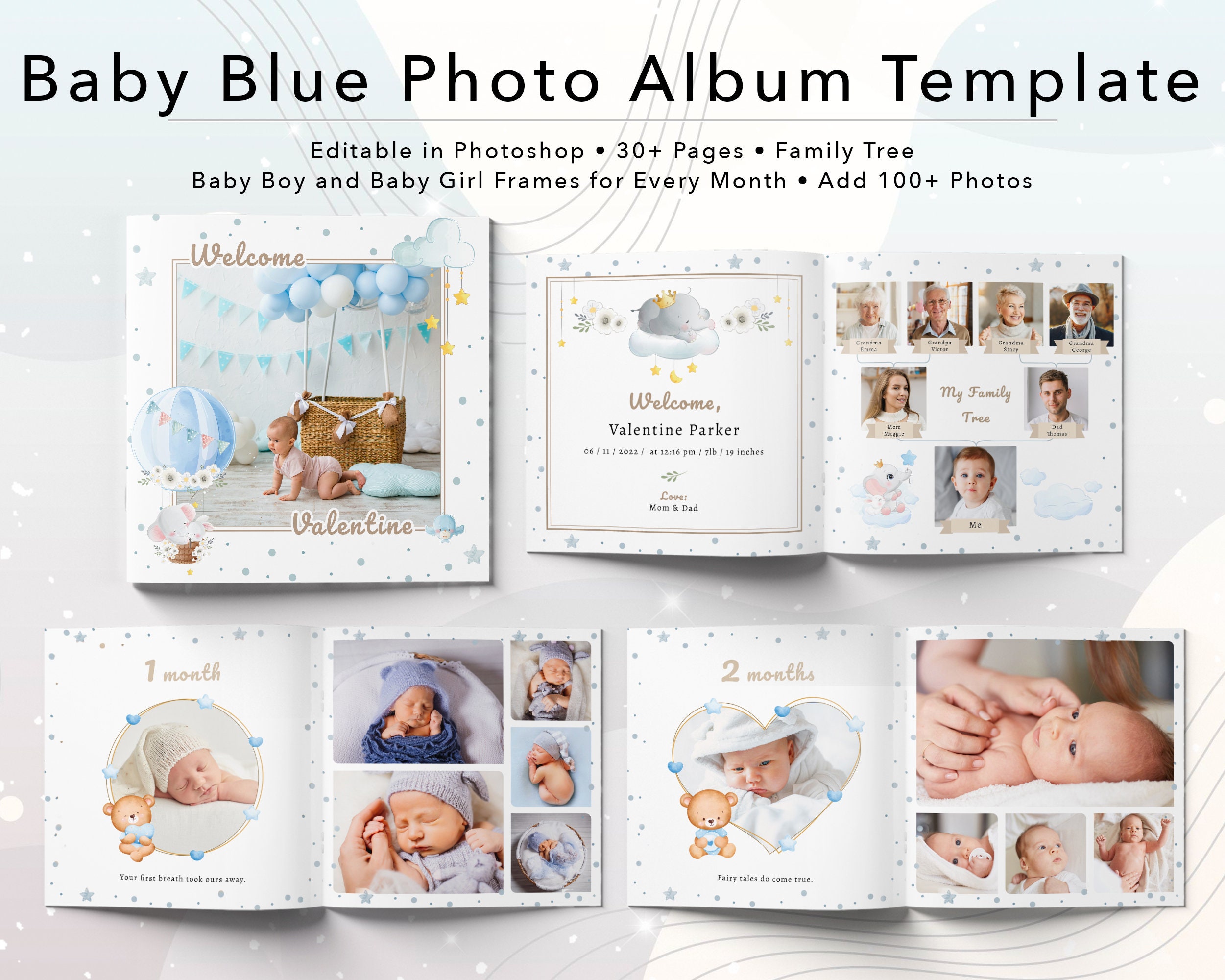 Baby Boy Frames For Photoshop