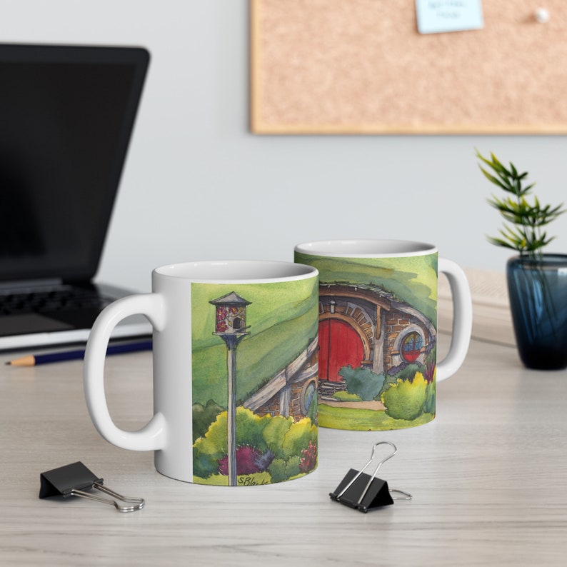 Brandybuck Hobbit Home White Ceramic Mug, 11oz - Etsy