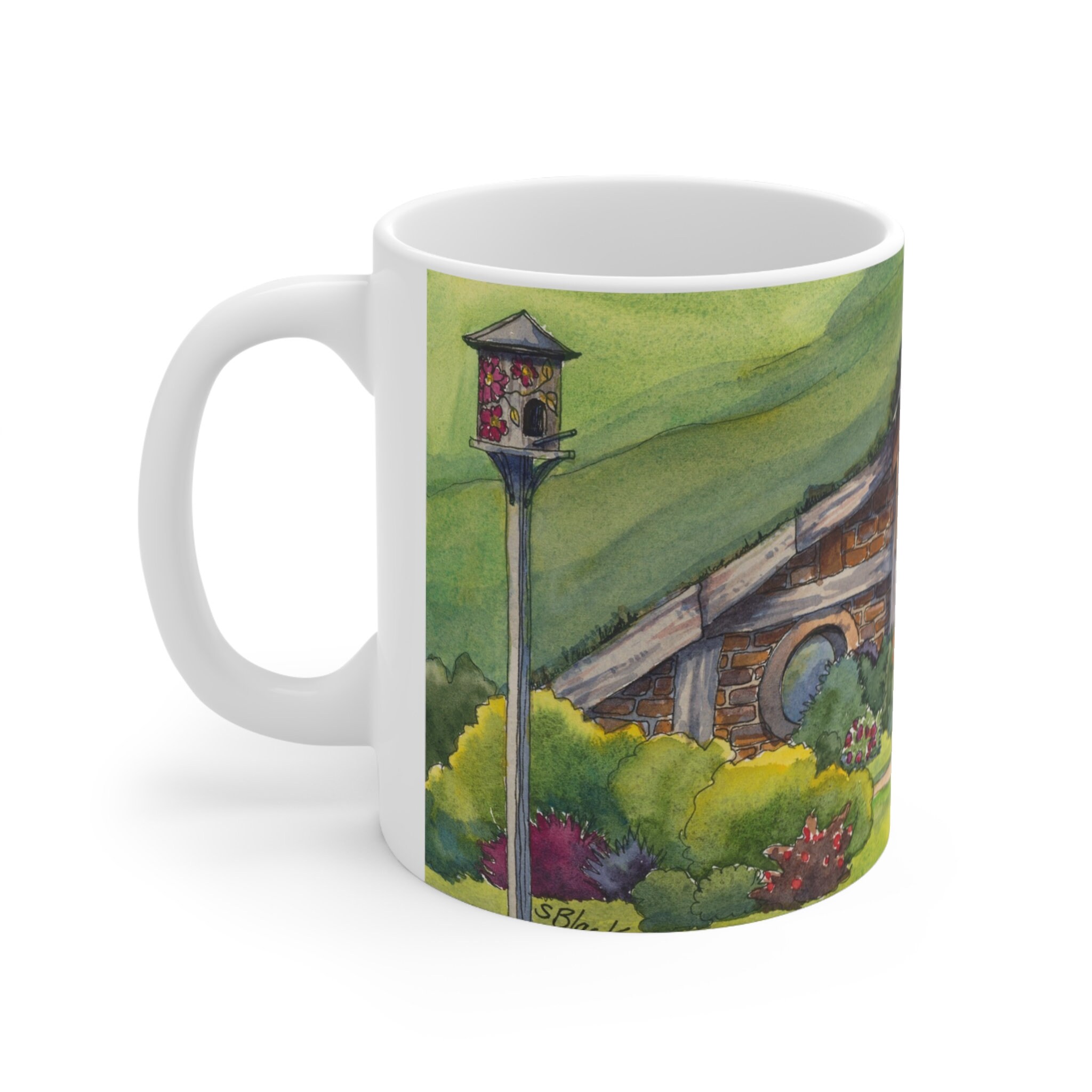 Brandybuck Hobbit Home White Ceramic Mug, 11oz - Etsy