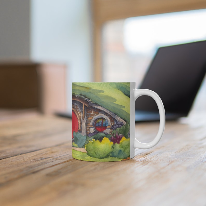 Brandybuck Hobbit Home White Ceramic Mug, 11oz - Etsy