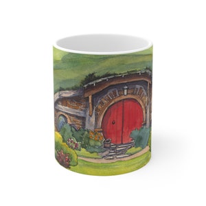 Brandybuck Hobbit Home White Ceramic Mug, 11oz - Etsy