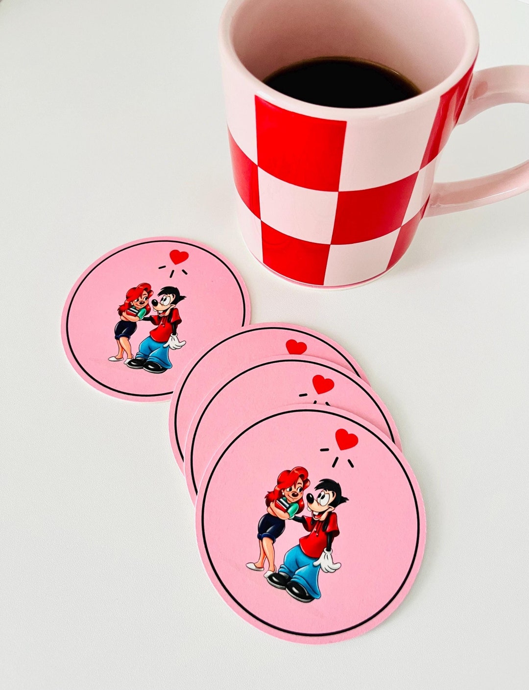 A Goofy Movie Coaster Set – 90s Nostalgia Disney Gift - Etsy