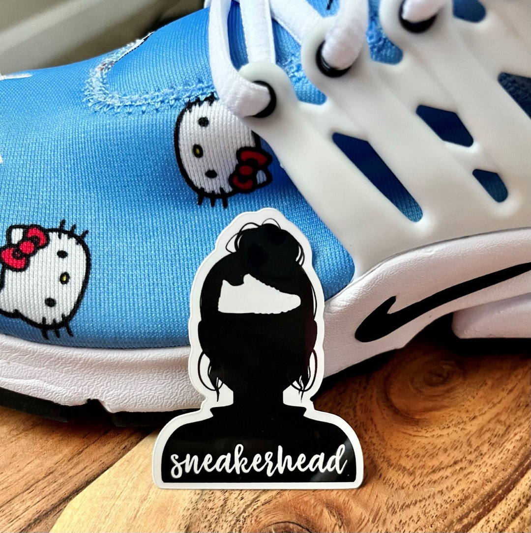 Unique Sneaker Head Sticker Female Sneakerhead Sneaker Art - Etsy