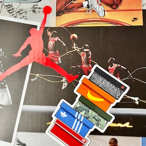 Nike Shoe Box Sticker Sneakerhead Gift for Sneaker Lover Sneaker Art ...