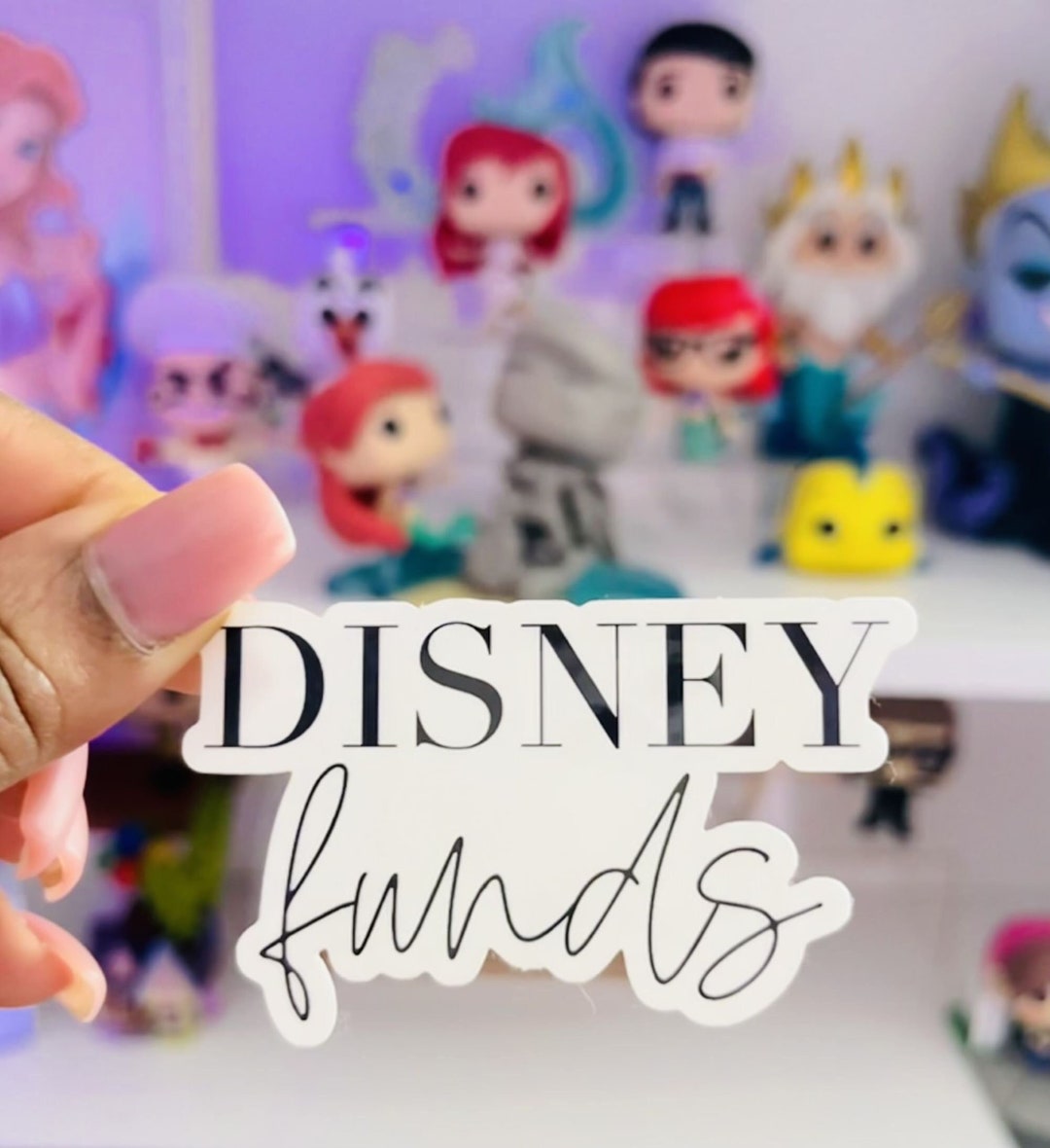 Disney Savings Clear Sticker L Disney Vacation Fund L Disney Savings ...