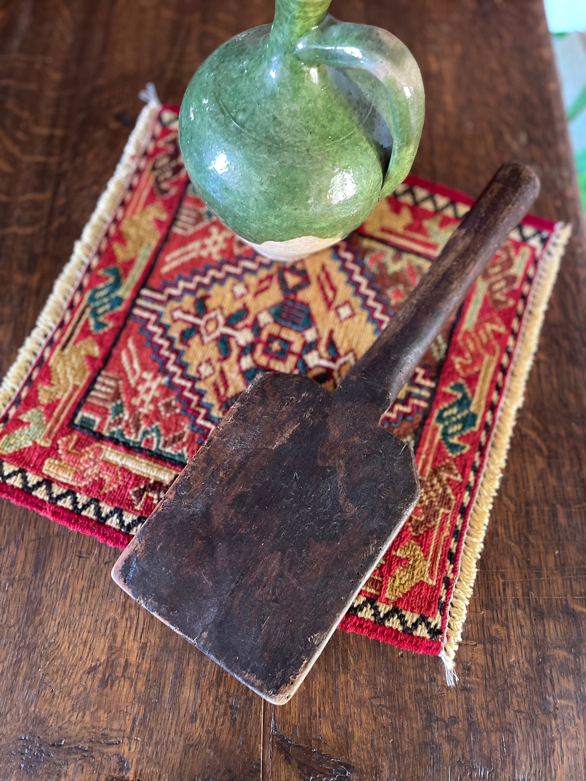 Antique French Wooden Laundry Paddle Farmhouse Kitchen, Primitive ...