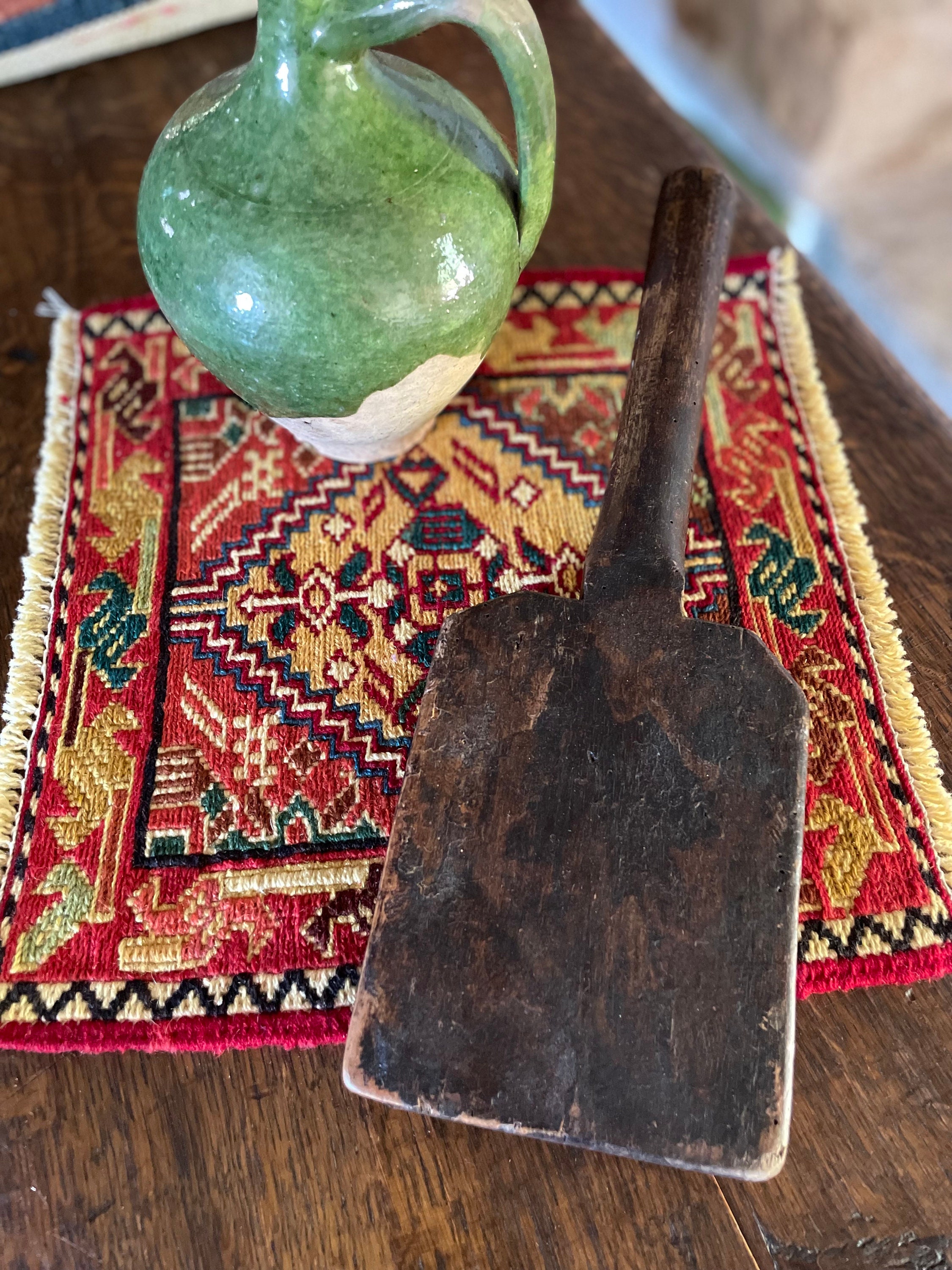 Antique French Wooden Laundry Paddle Farmhouse Kitchen, Primitive ...