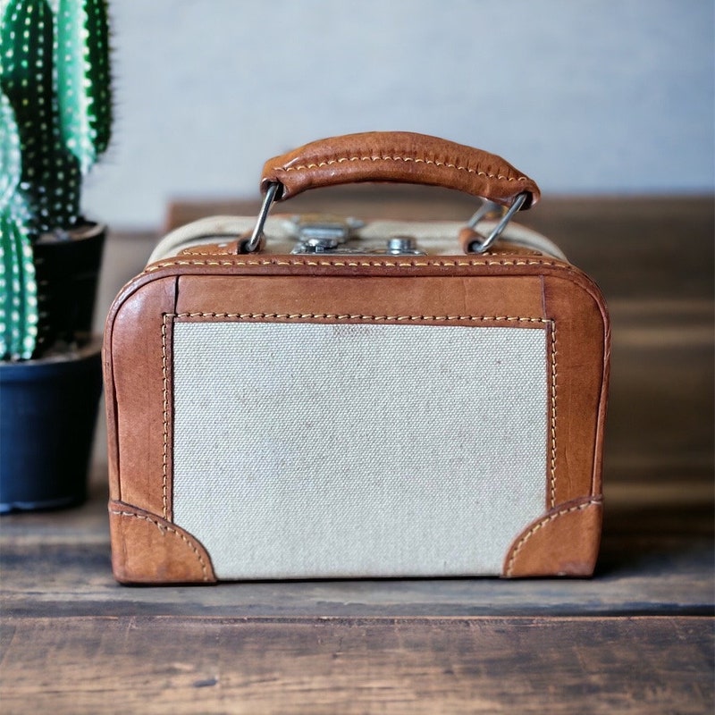 Round Suitcase - Etsy